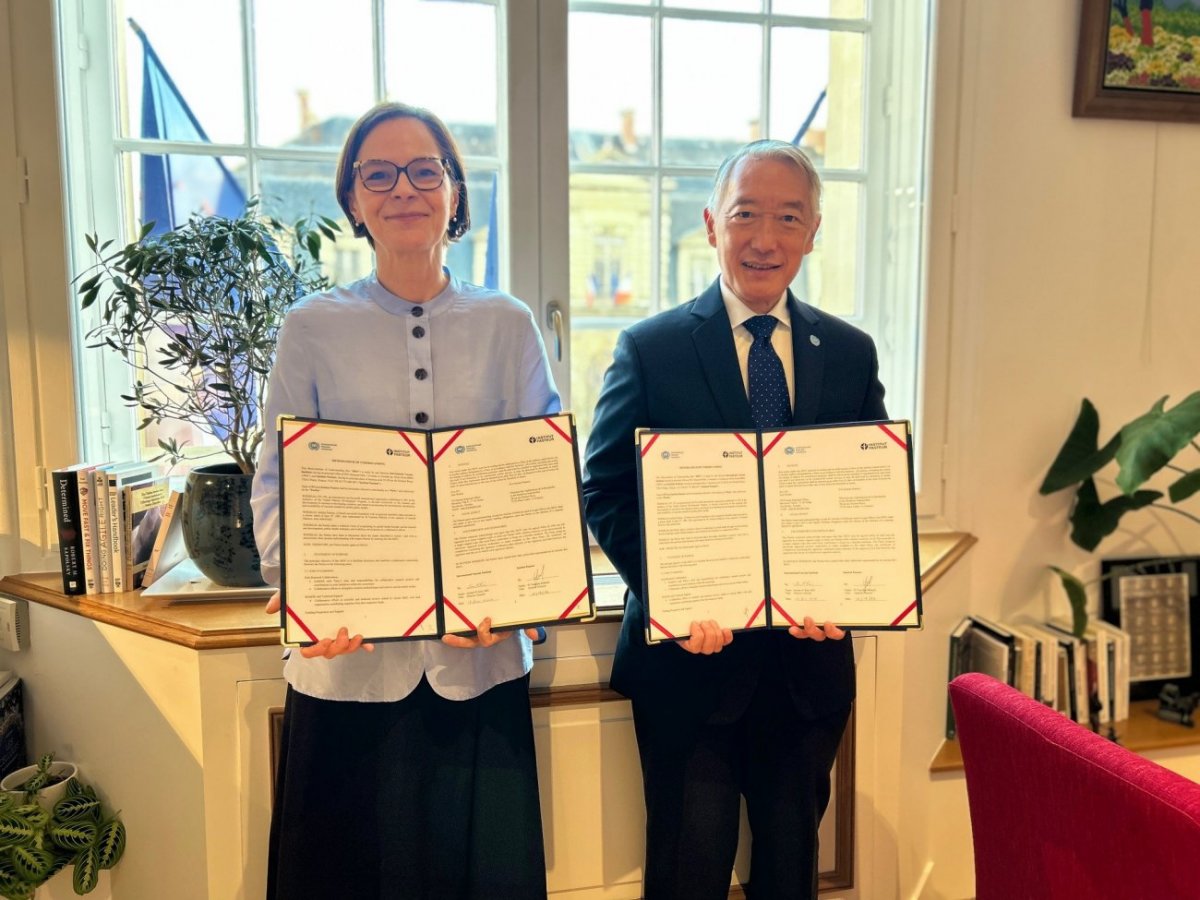 Signing of a Memorandum of Understanding between the Institut Pasteur ... Signing of a Memorandum of Understanding between the Institut Pasteur ...