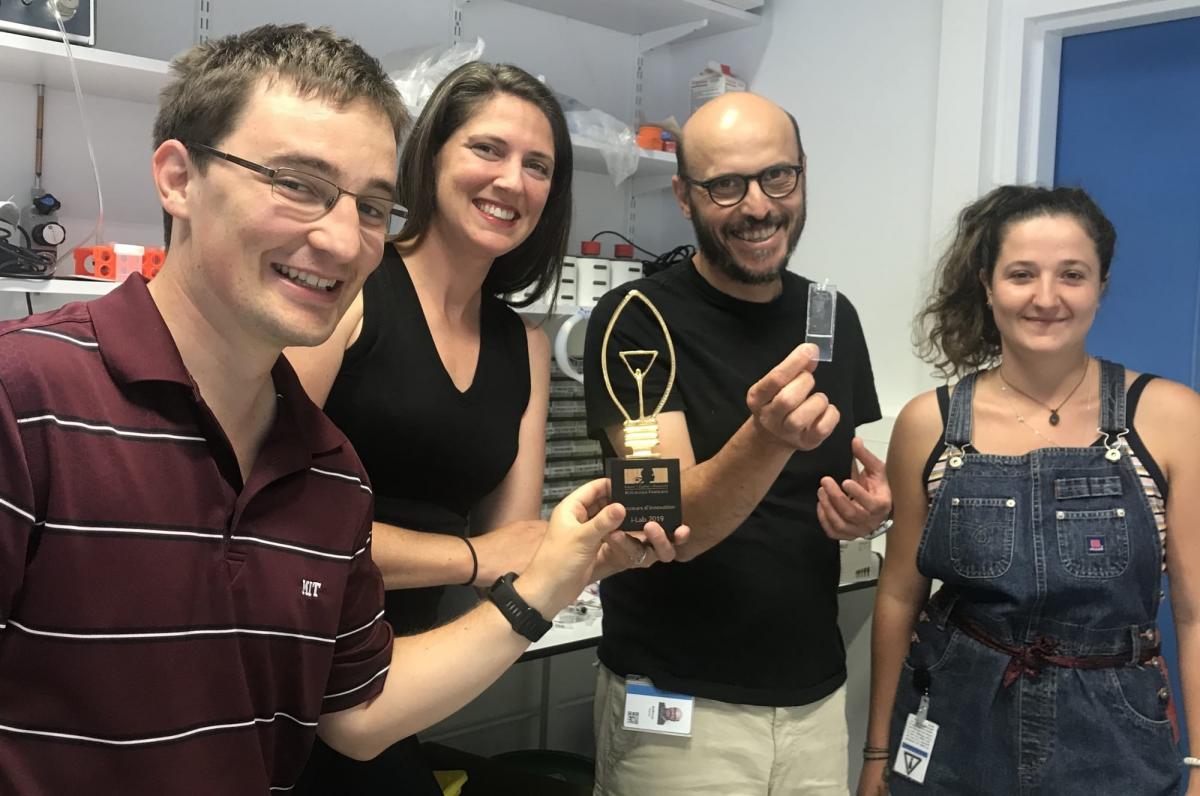 Aimee Wessel and Raphaël Tomasi win the i-Lab award for their ...